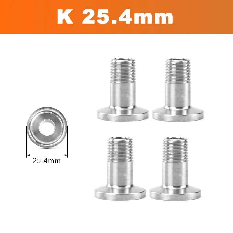 Нержавеющие компрессионные фитинги K25.4mm, 2 шт.