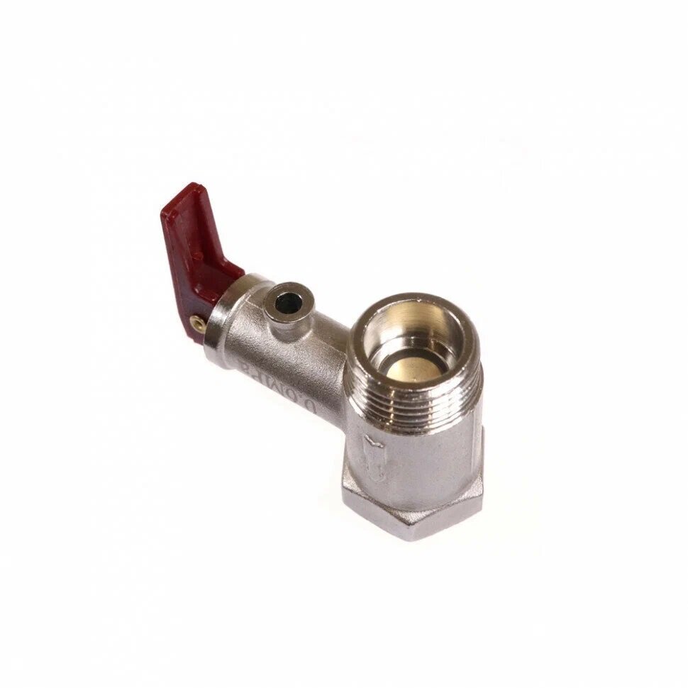 Запчасти клапан предохранительный ИТА 1/2 6 бар.0.6 МПа с бордовой ручкой 200506