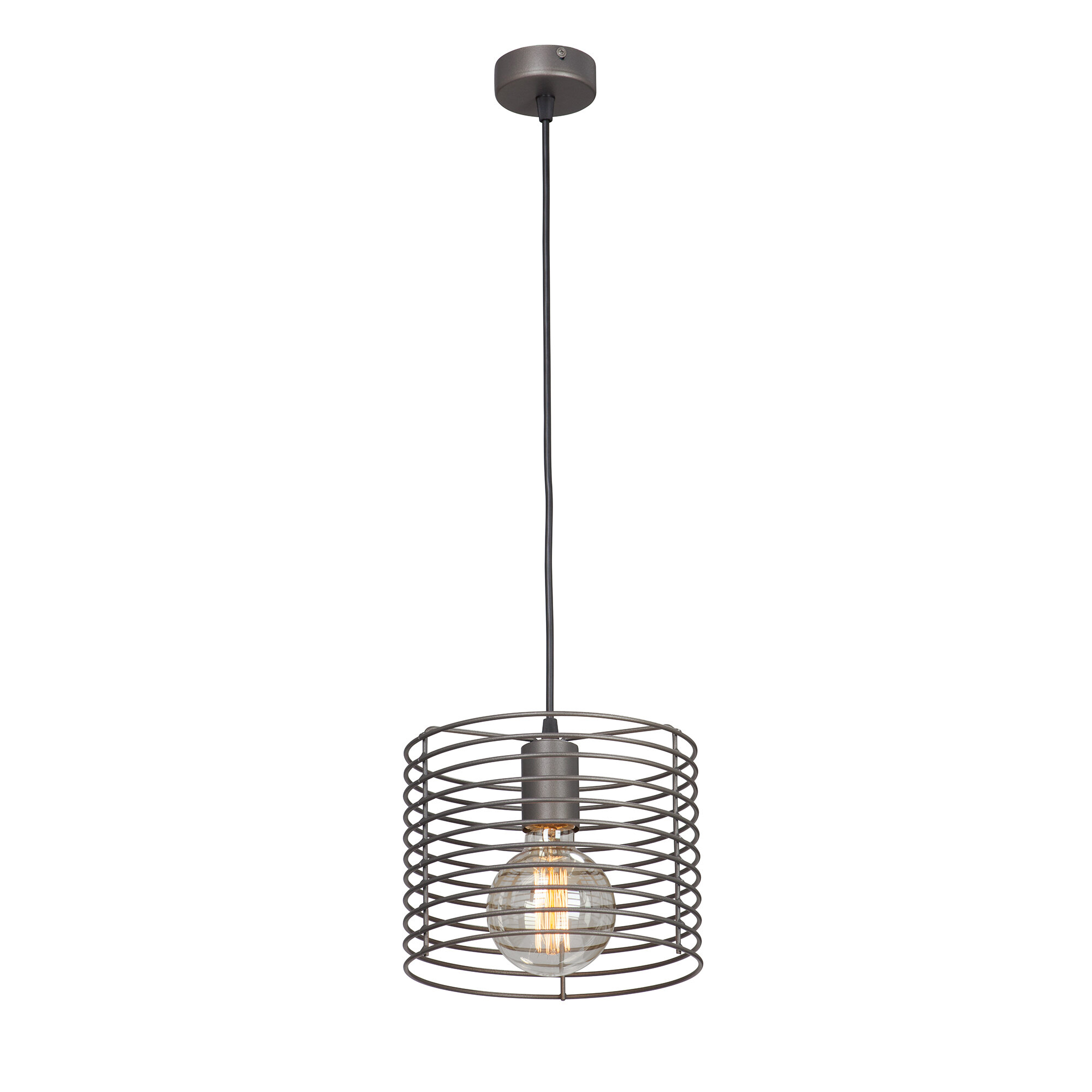 Светильник подвесной V4140/1S , 1 лампа 3м2, Е27, 60Вт, цвет бронзовый графит. %Распродажа!%