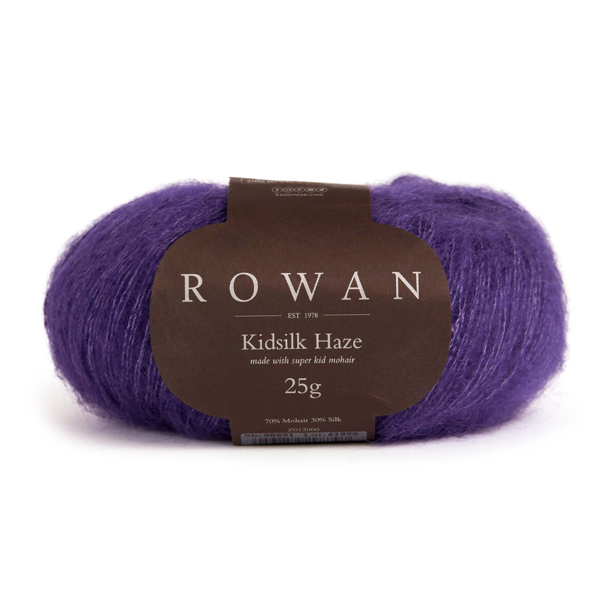 Kidsilk Haze /Кидсилк Хэйз/ пряжа Rowan, Z012000 (699, violet, фиолетовый)
