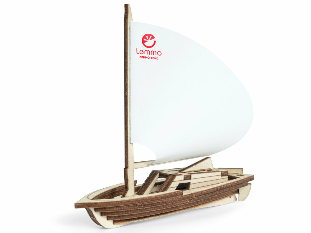 Деревянный конструктор Lemmo Парусник Юнга 24 детали 0152 5+