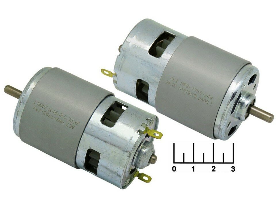 Двигатель 24V HRS-775S к электроинструменту (010191C5) (большой)