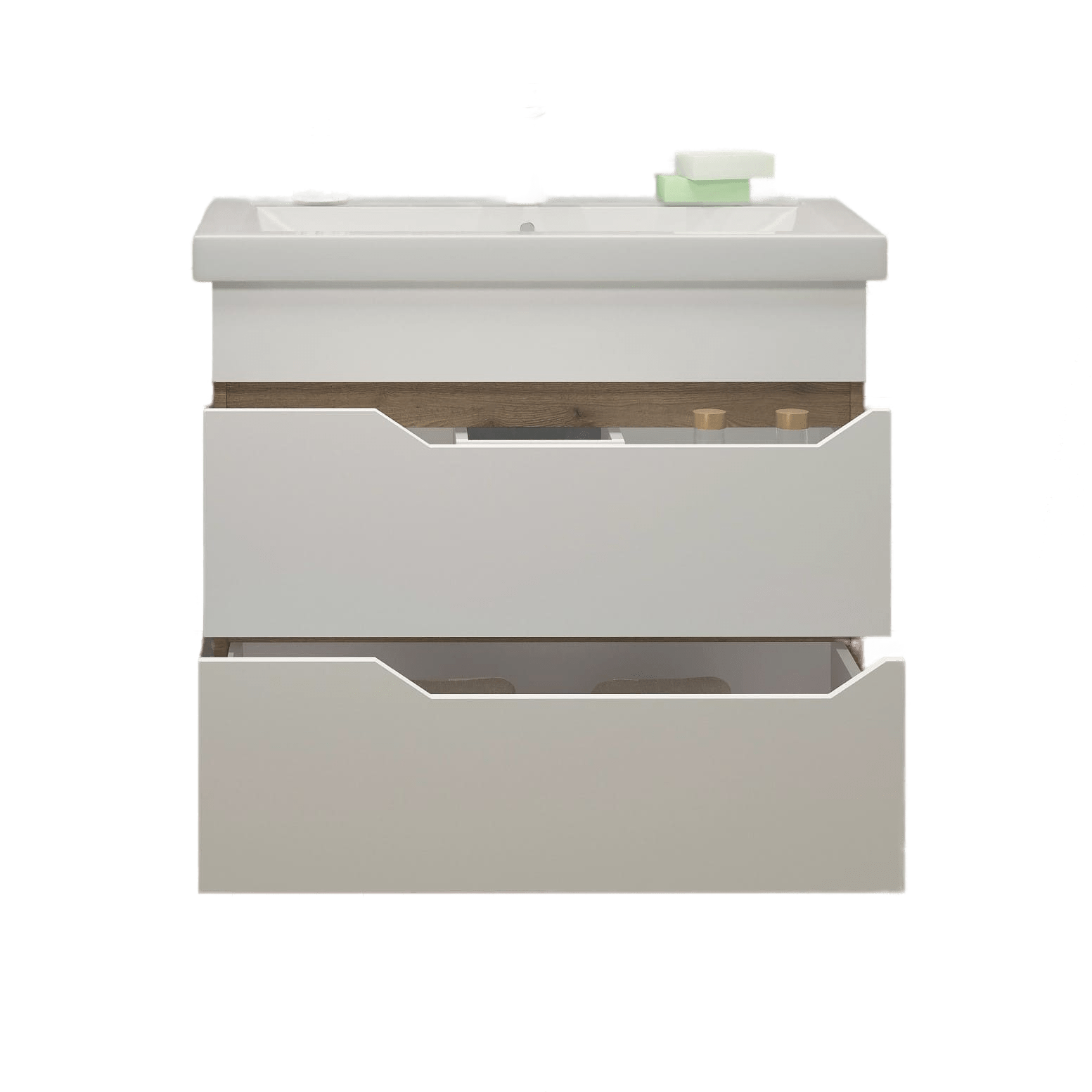 Тумба Eva Gold Liberty №2 80 без умывальника Грэмми 80, Como 80, Фостер 80, белый