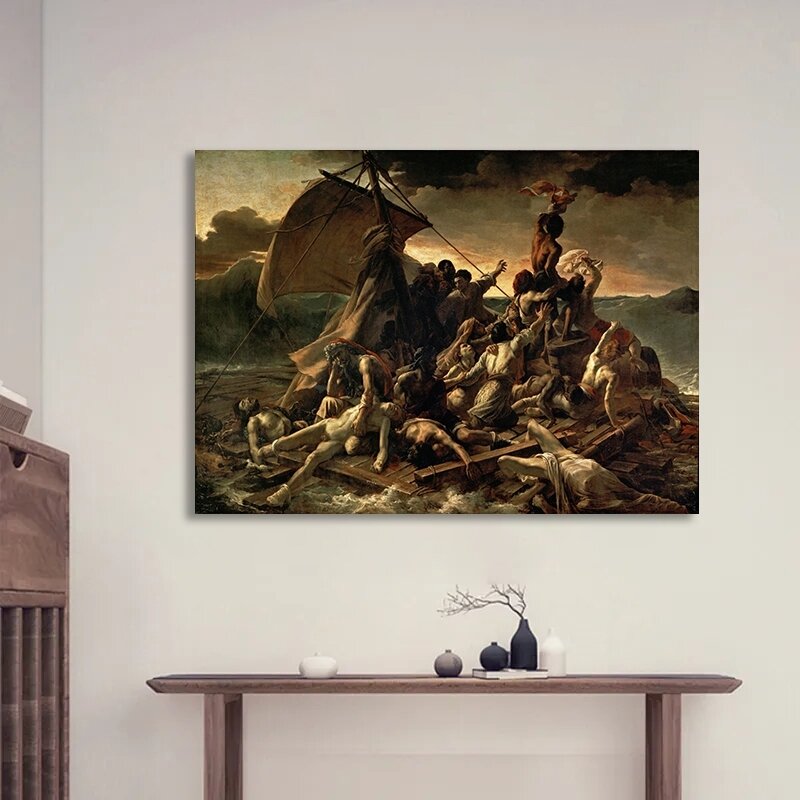 Картина ВсеКартины. тут "Теодор Жерико "Плот "Медузы", репродукция, на подрамнике