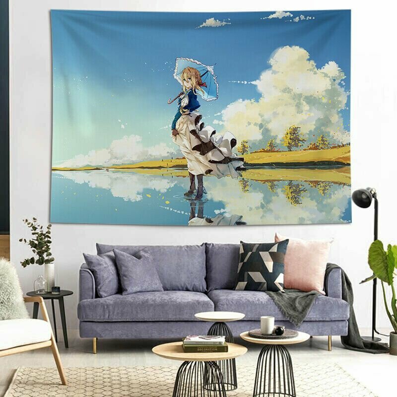 Гобелен Аниме Вайолет Эвергарден Ходовой праздник -lj