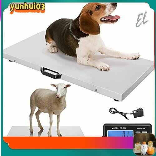 Эксклюзивные ветеринарные напольные весы с дисплеем, платформенная модель для животных до 300 кг
