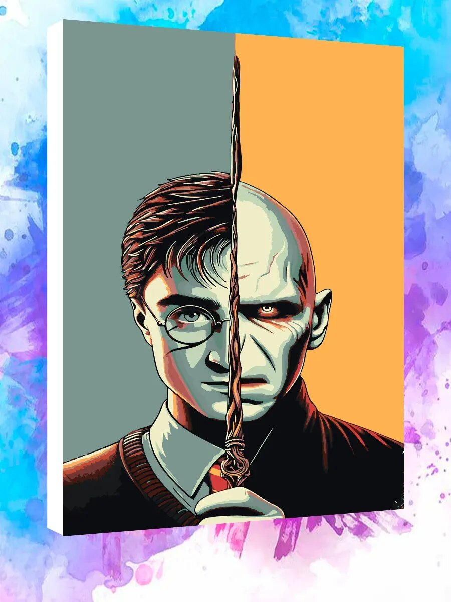 Картина по номерам Гарри Поттер Лорд Волан-де-Морт