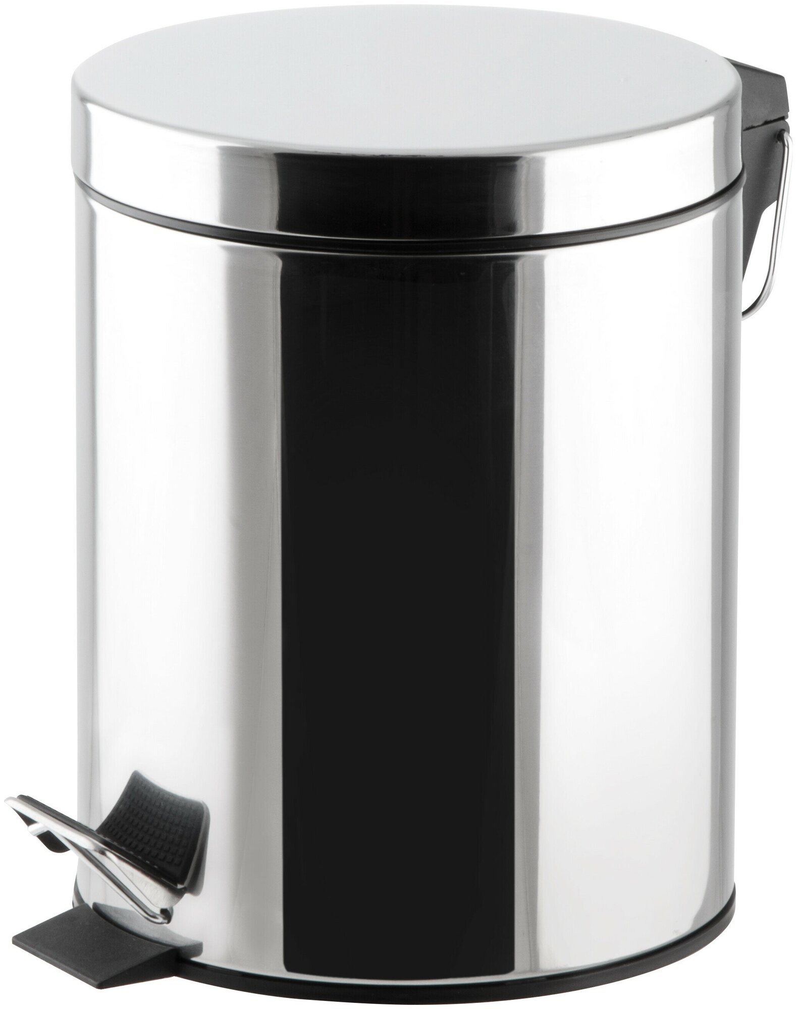 Мусорное ведро с педалью PERFECTO LINEA 22-100112 нержавеющая сталь, 12 л