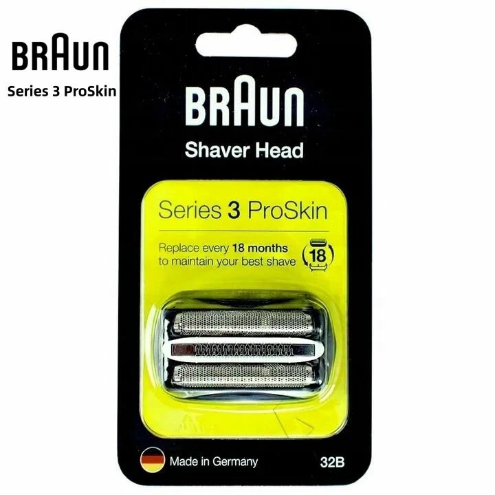 Эксклюзивный режущий блок и сетка Braun 32B для Series 3