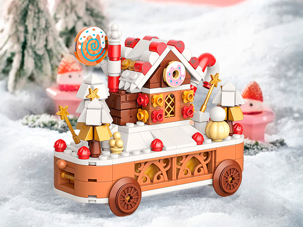 Конструктор JAKI JK5162 Конструктор Имбирный домик