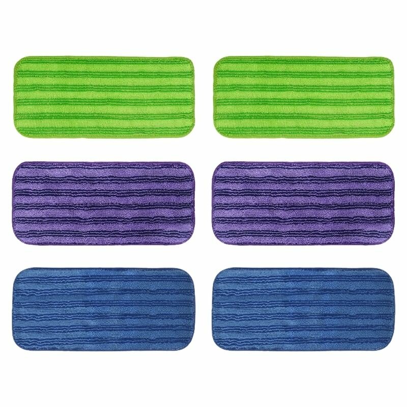 6шт, Аксессуары для влажной швабры Swiffer-смешанный цвет