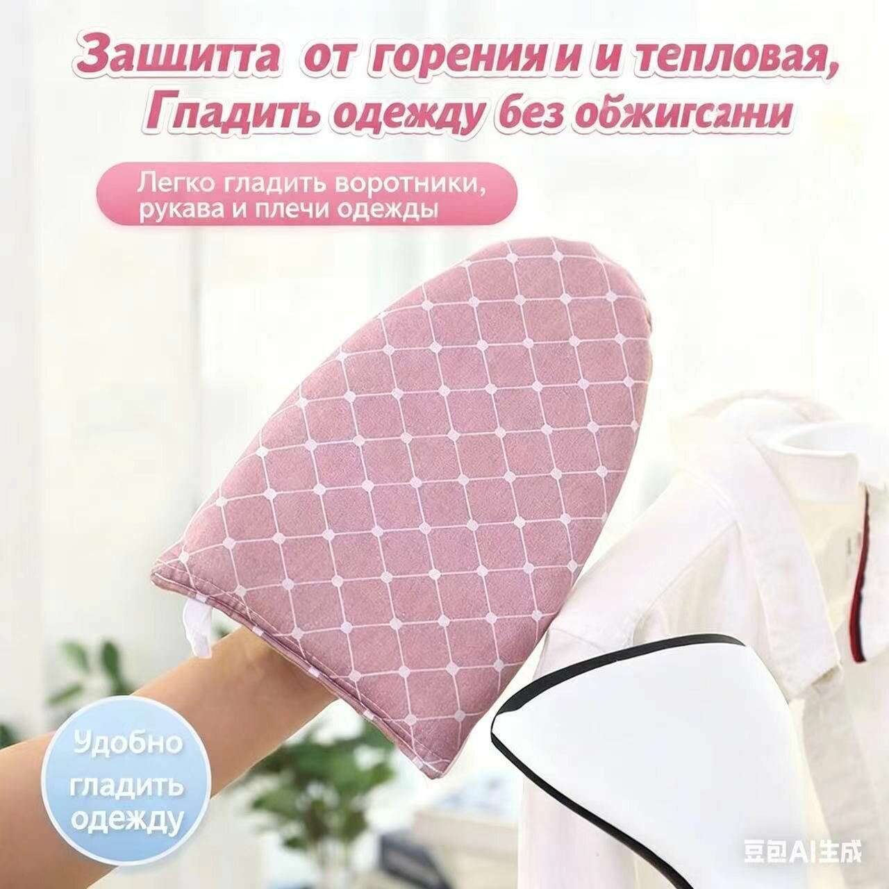 Перчатки для отпаривания и глажки, теплые перчатки для отпаривателей и утюгов, для глажки одежды.