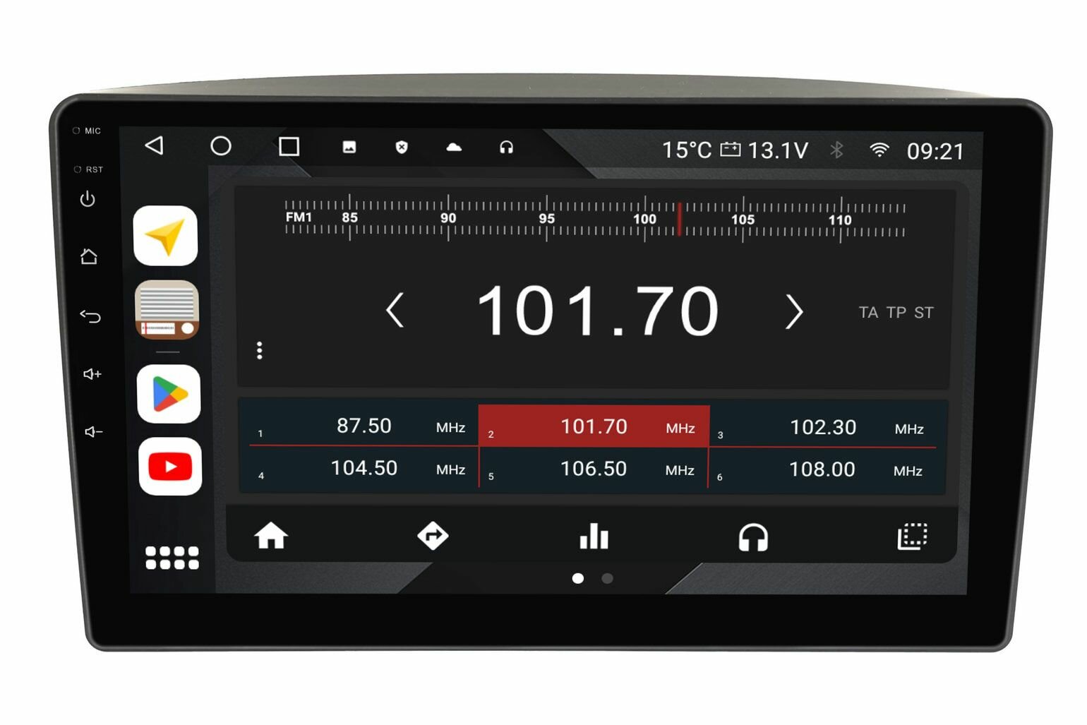 Магнитола Lexus LX470, Toyota Land Cruiser 100 1998-2002 AZ/FM / 9 дюймов, 4/64GB, 8 ядер, DSP, 4G, Android 10 / Wide Media