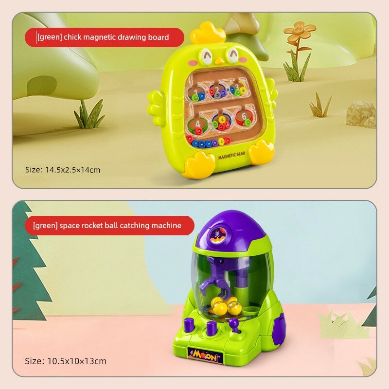 Магнитная игрушка-лабиринт для детей 3-6 лет, развивающая концентрацию, головоломка для девочек, обучающая и