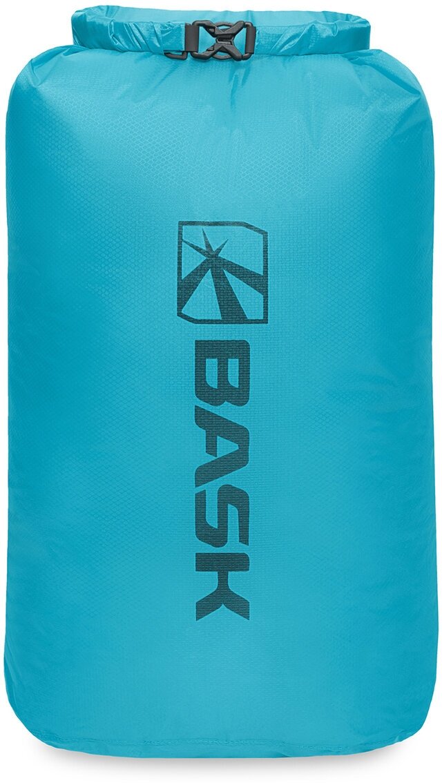 Гермомешок BASK Dry Bag Light 36 л, водонепроницаемый, бирюзовый