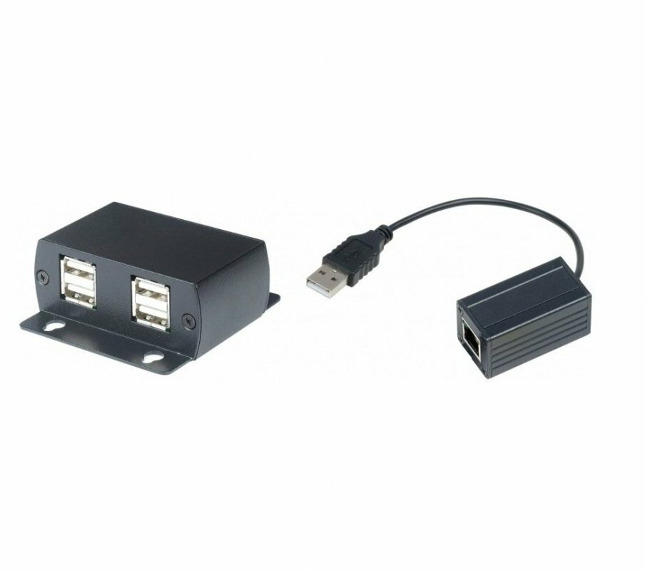 Удлинитель USB интерфейса SC&T UE01-2 (с БП)