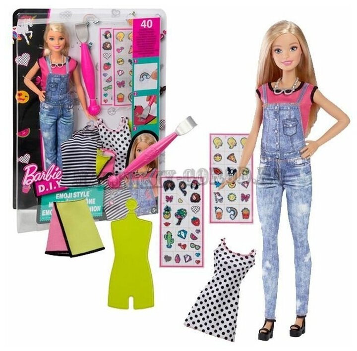 Кукла Барби, Barbie Emoji Style Blonde .