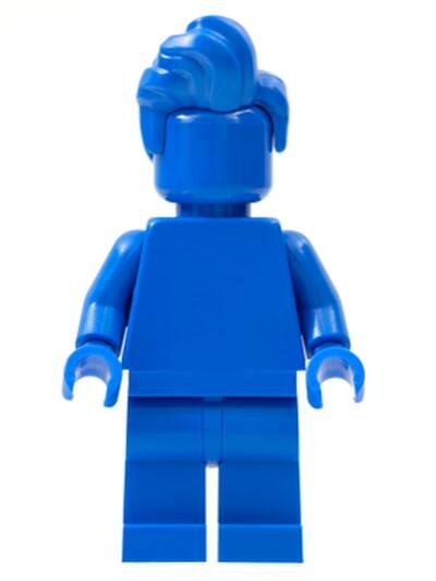Минифигурка Lego tls106 Everyone is Awesome Blue (Monochrome)