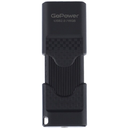 Флешка 4GB Gopower SLIDER USB2.0 black (00-00025961)