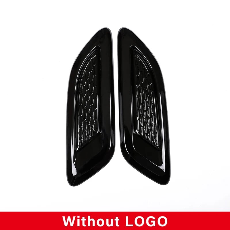2 шт, капот для наружной решетки воздуховода, отделка крыла для Land Rover Discovery Sport LR4 для Range Rover Evoque Vogue, автомобильные аксессуары Without LOGO