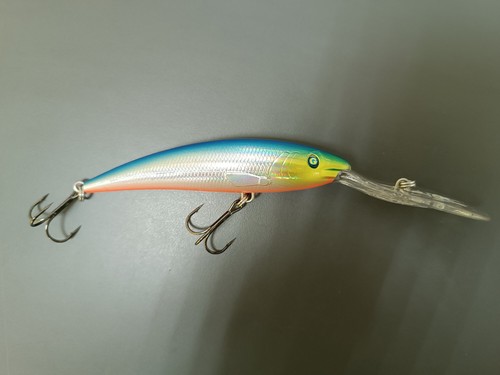 Воблер German Deeper 9, цвет С114, 110 мм, 23 гр, плавающий, 6-9 м