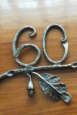 Номер дома 60 адресная табличка вывеска металическая