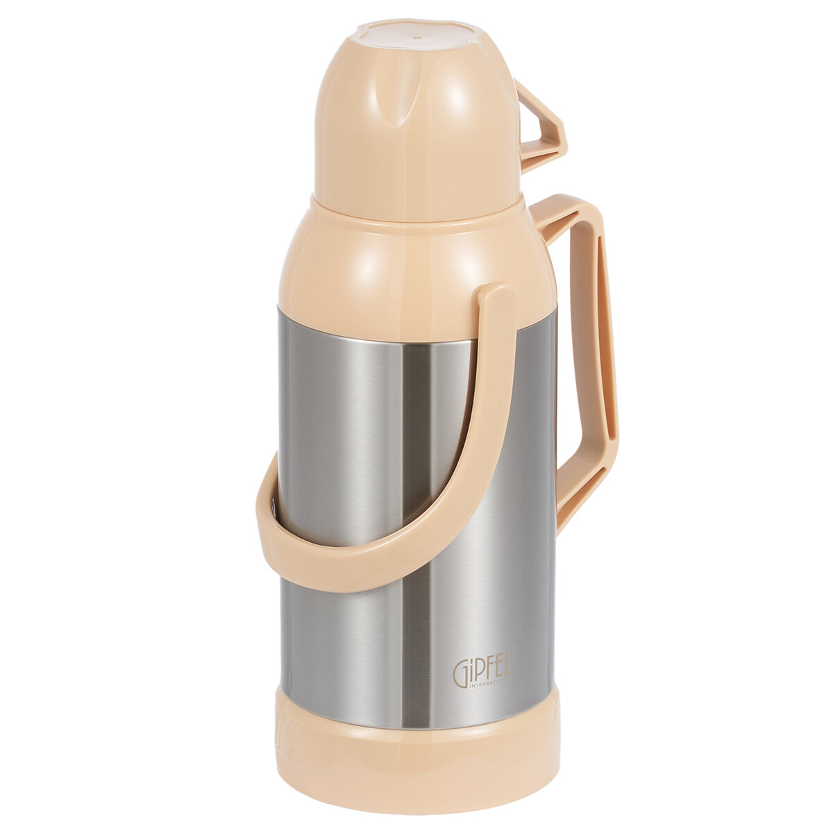 Термос со стеклянной колбой Gipfel Rosebery 51783 3 л бежевый