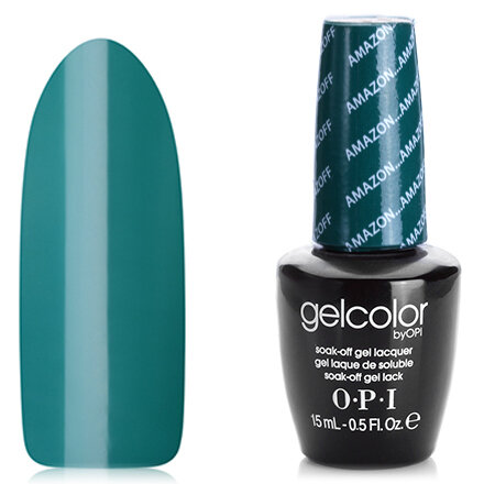 OPI GELCOLOR Гель лак Amazon. AmazOFF A64