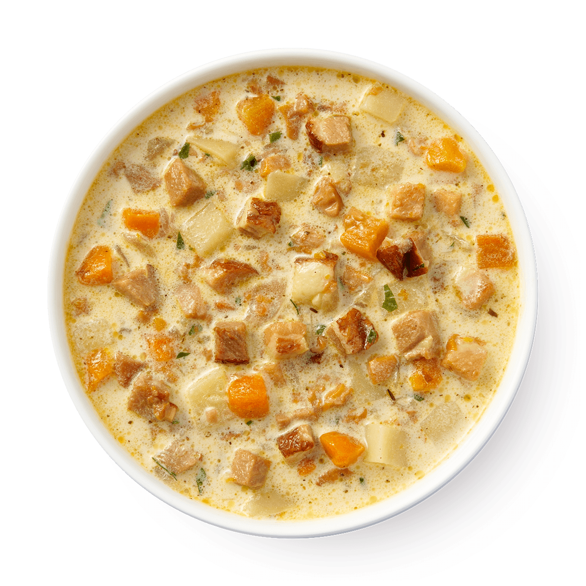 Суп "Бекон и лисички на сливках", 270 граммов, 1 упак, 80 ккал