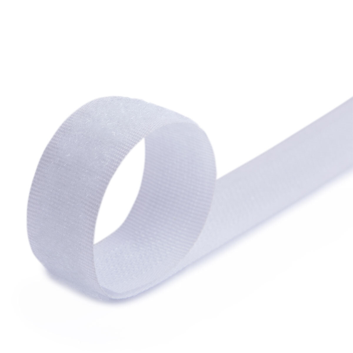 Липучка лента "Gamma" некомплект 20 мм LG-20NEK 25 м белый петля