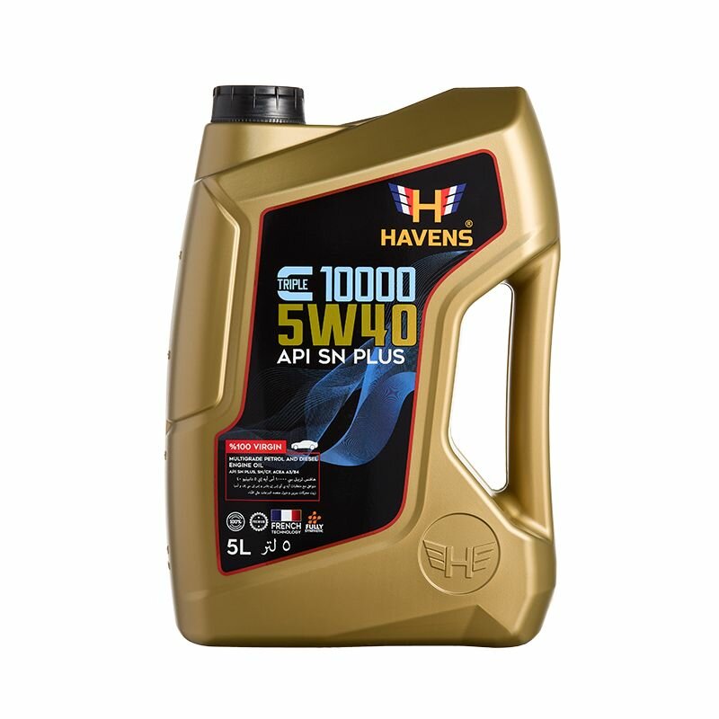 Моторное масло Havens Triple C SAE 5W40 API SN PLUS, SN/CF, ACEA A3/B4 5L