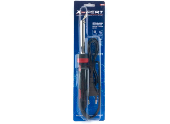 Паяльник HL014 X-PERT электрический изогнутое жало "отвертка" 5 мм 220В 40Вт