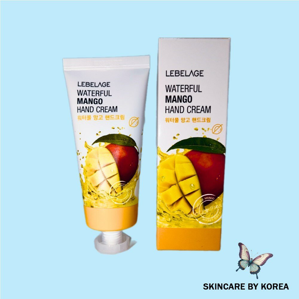 Lebelage Крем для рук с экстрактом манго WATERFUL MANGO HAND CREAM 100 мл
