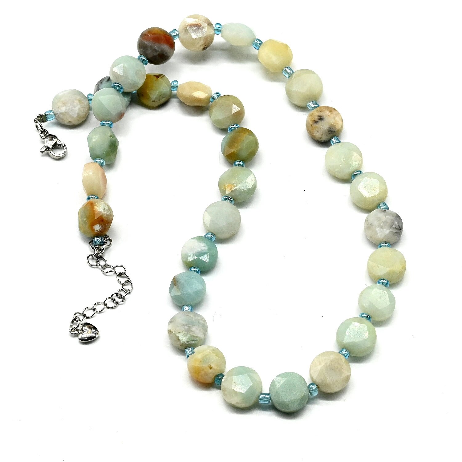 Чокер, амазонит