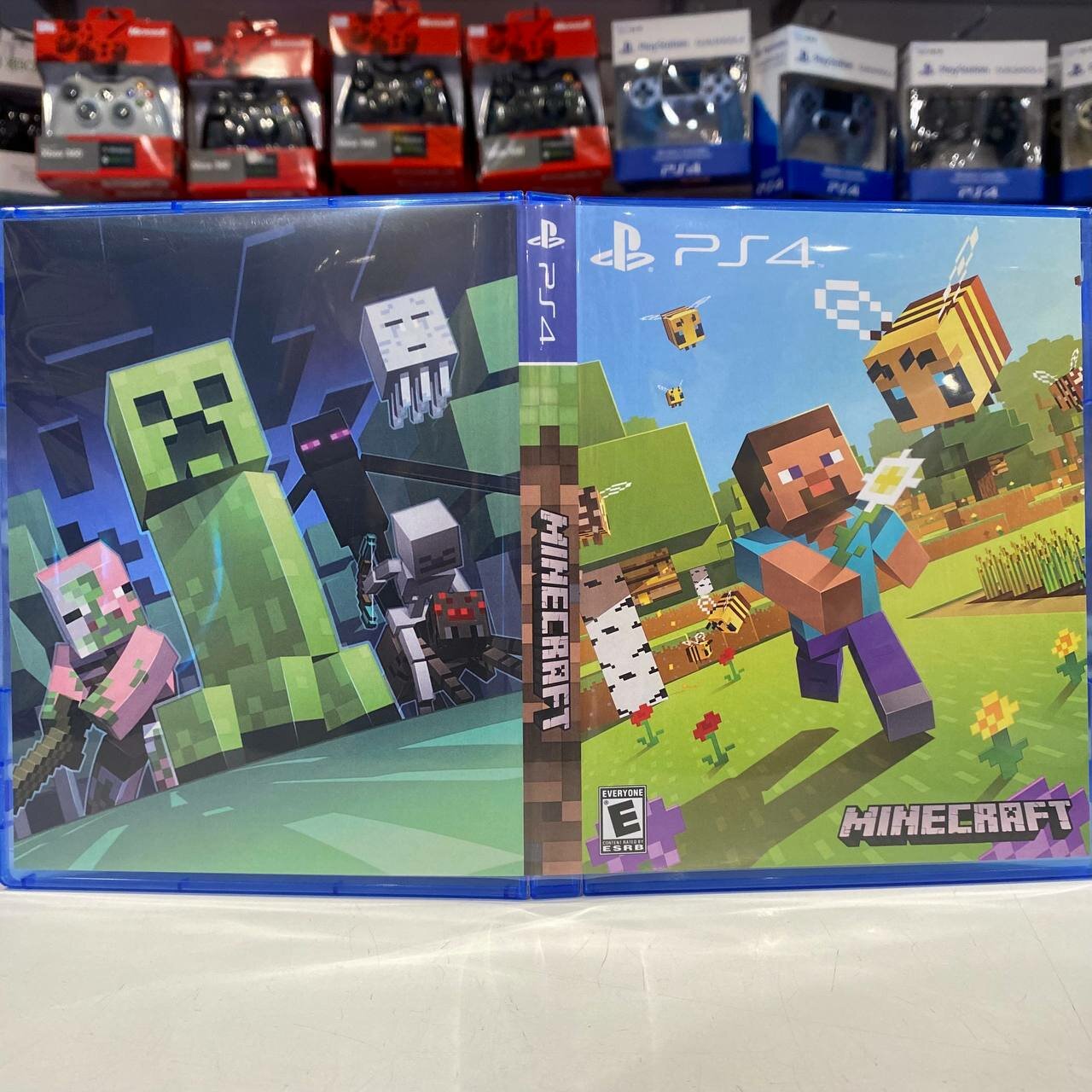 Эксклюзивная обложка PS4 для Minecraft №29