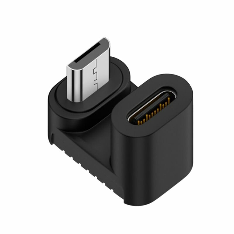 Угловой переходник Micro USB Type C