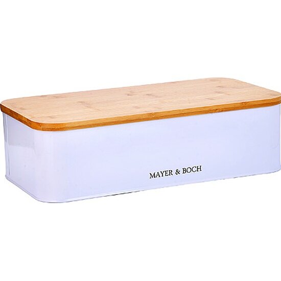 Хлебница Mayer&boch 42х22,5х12,5см сталь/бамбук (29908)