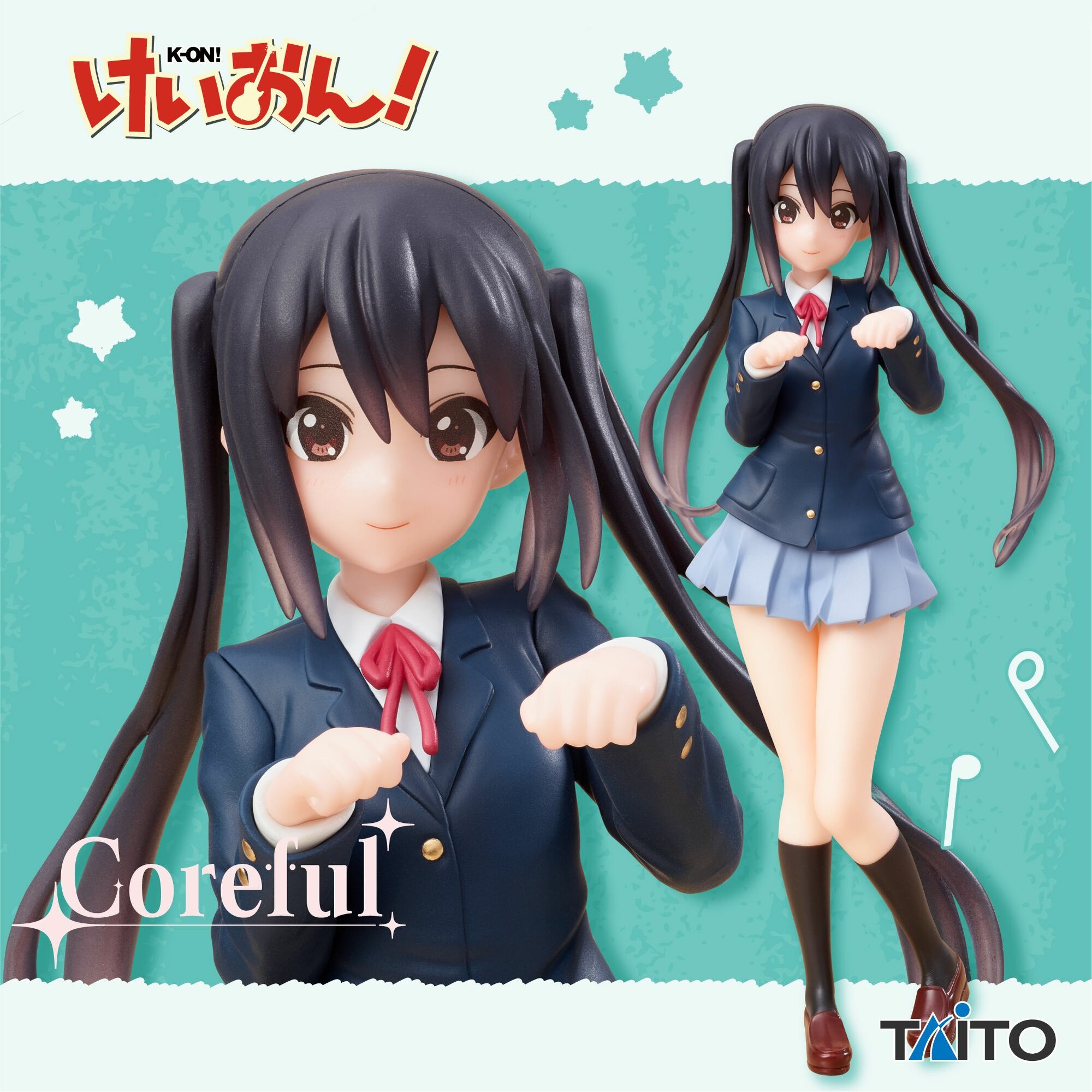 Аниме фигурка/Taito - Кэйон!(K-On!) /Адзуса Накано,180mm