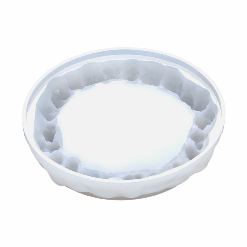 Форма для силиконовых подставок из кристаллов для литья из смолы и цементной глины