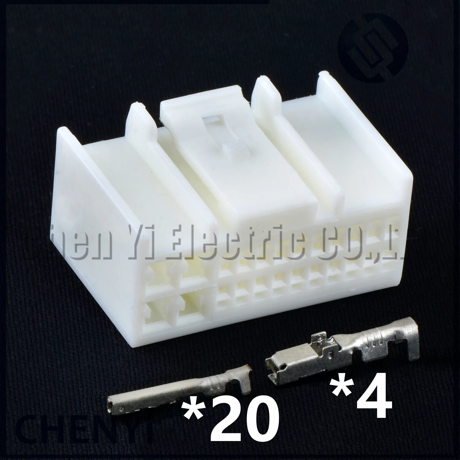 24-контактный автомобильный разъем, разъем жгута проводов радио CD-плеера MG 644419 female with Pin