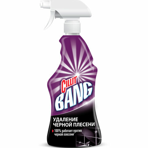 Чистящее средство 750 мл CILLIT BANG "Удаление черной плесени", для ванной и кухни, распылитель, 3032923