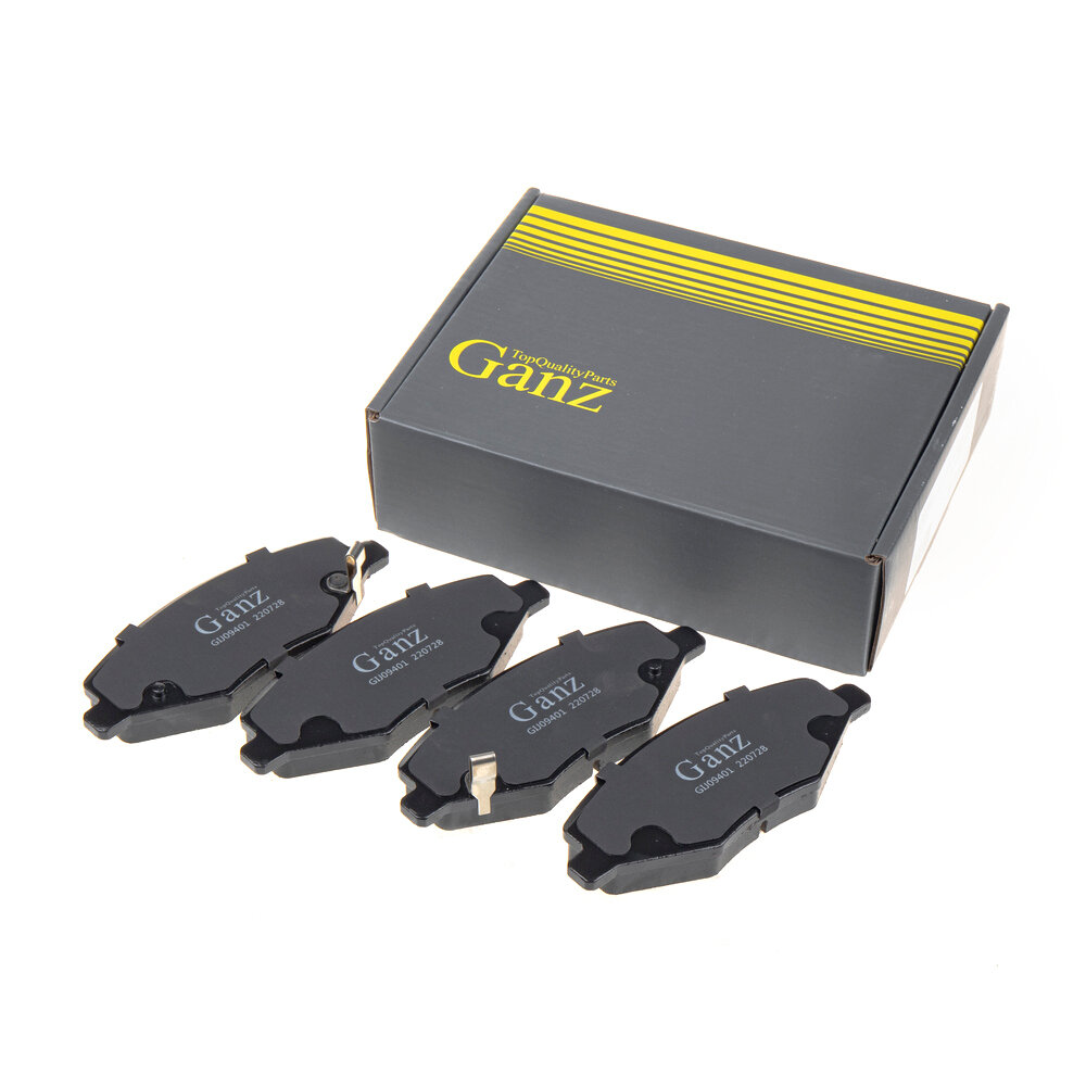 Колодки GANZ передние LIFAN X60 / CHERY Tiggo, Amulet, Fora Арт: GIJ09401