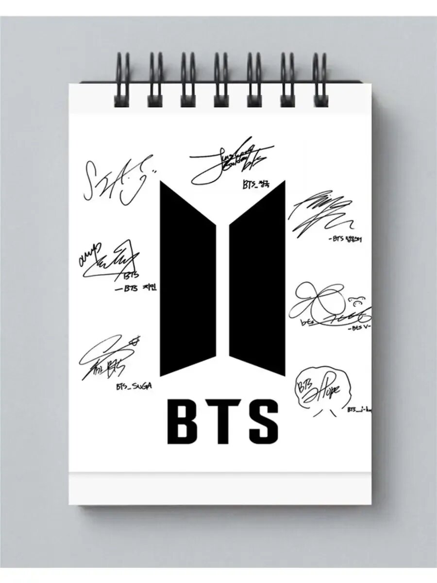 Блокнот BTS, БТС №67, А5