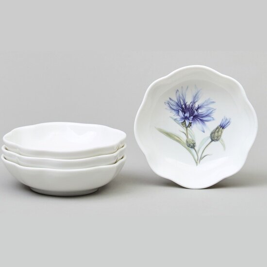 Набор розеток Lefard "васильки" 4 шт, 10 см