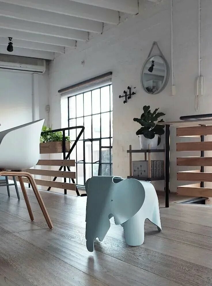 Детский стул "Элефант", голубой, 68 х 38 х 42 см, нагрузка до 50 кг, эргономичный