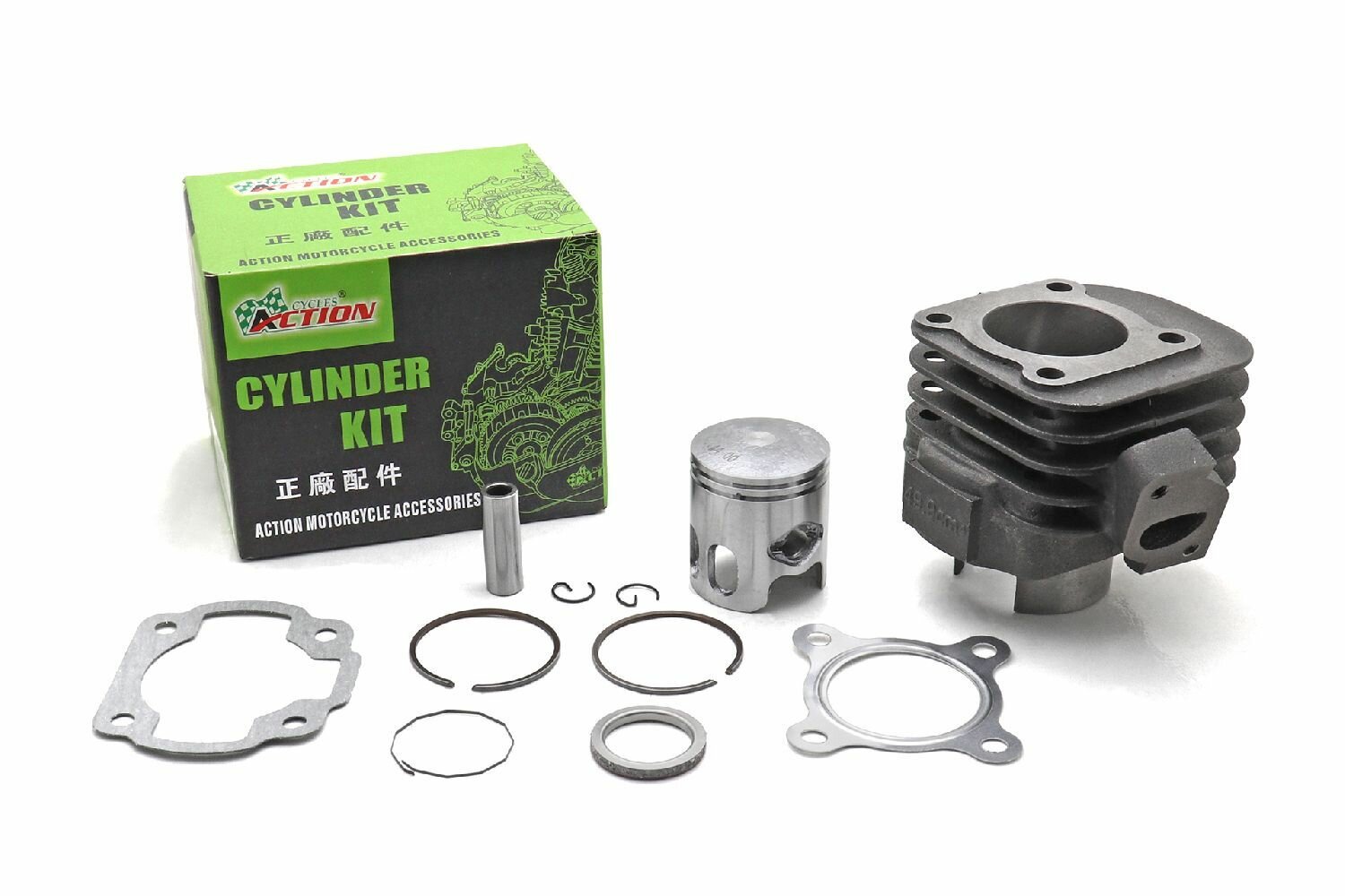 Поршневая группа YAMAHA JOG 65см3, 43мм, палец 12мм ММ