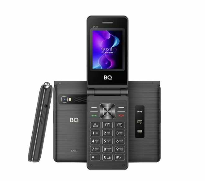 Сотовый телефон BQ 2411 Shell черный