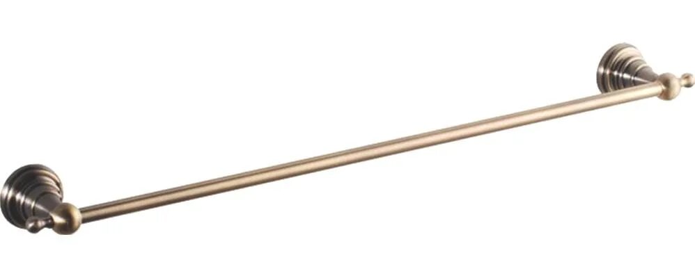 Держатель для полотенец Sapho Diamond 1318-09 бронза, глянцевый, латунный, держатель для полотенец в ванную, круглый, в стиле ретро