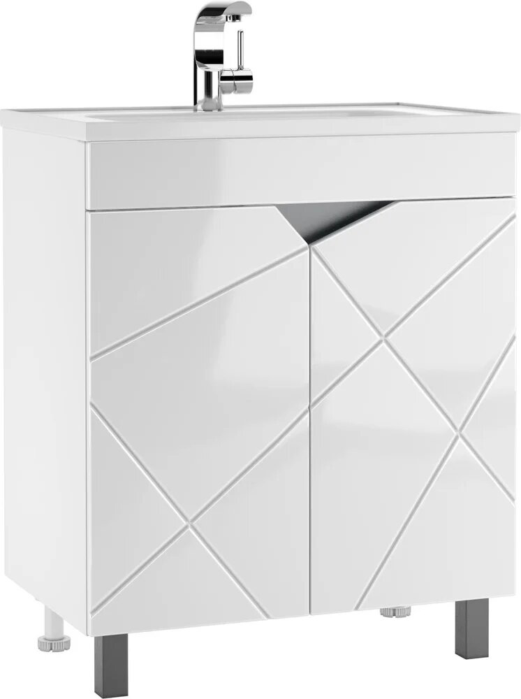 Тумба под раковину Домино, "Absolute 70" Vector без ящика