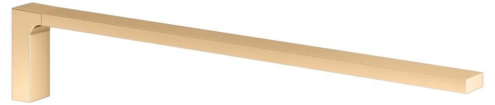 Держатель для полотенец Keuco Edition 11 11120 золотой, матовый, латунный, держатель для полотенец в ванную, прямоугольный